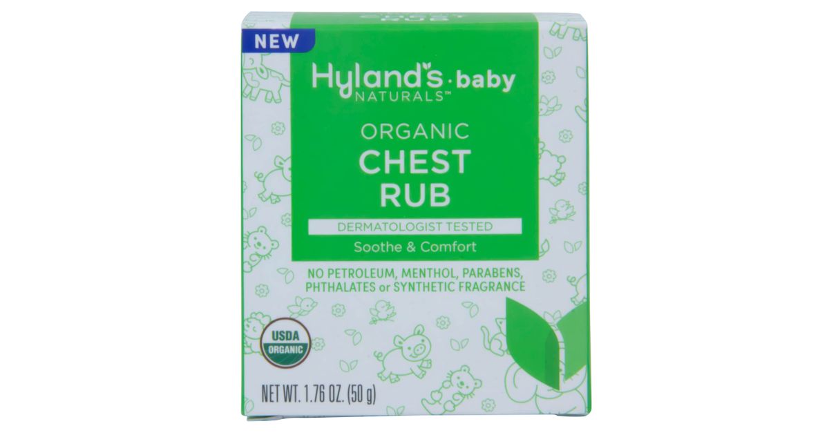Hyland's Baby Chest Rub, Organic - Azure Standard