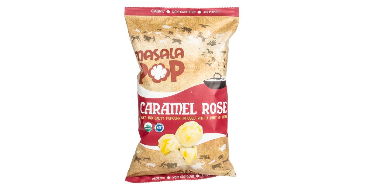 @@Masala Pop Caramel Rose Popcorn, Organic - Azure Standard