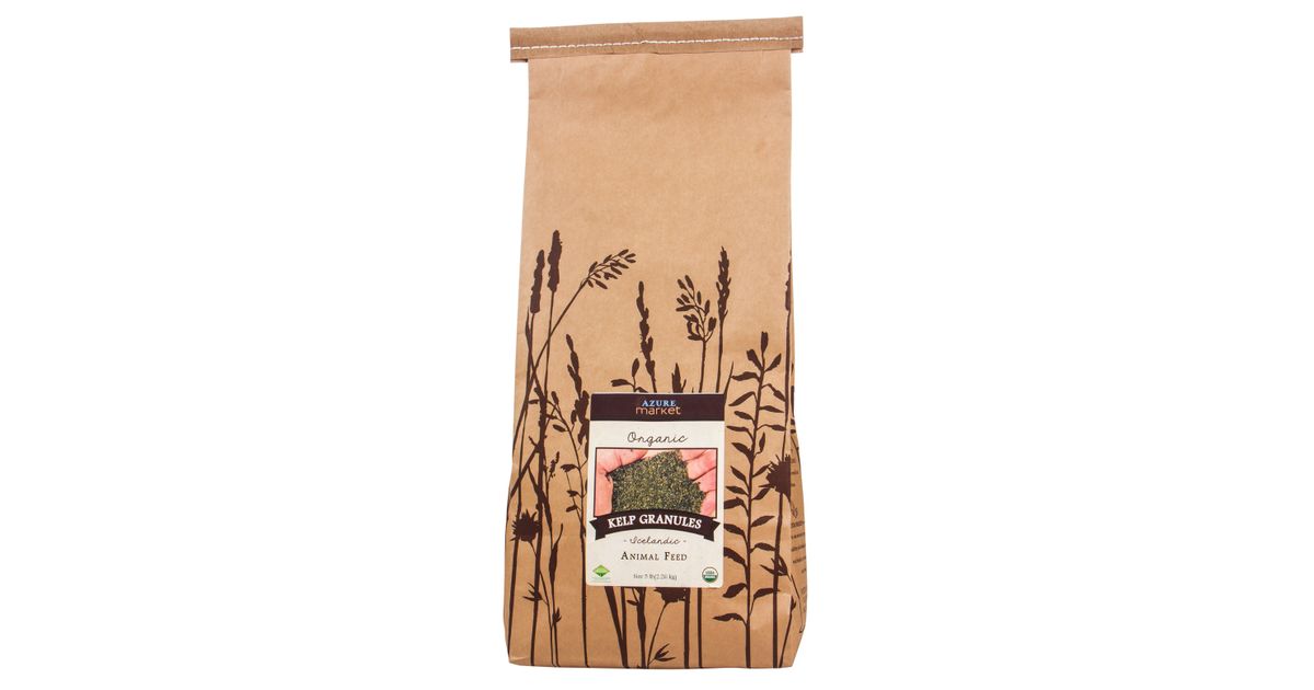 Azure Market Organics Kelp Granules, ASCO Animal (Blue Label), Organic ...