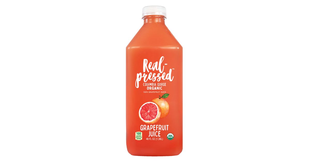 Columbia Gorge Organic Grapefruit Juice, Pure Originals, Organic ...