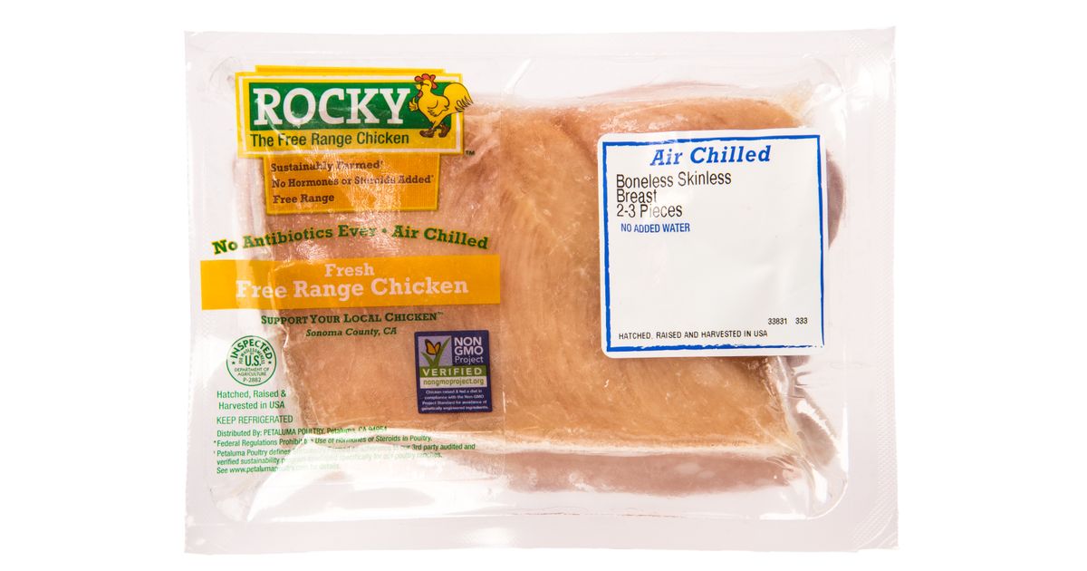 @@Rocky (Petaluma Poultry) Chicken Breast, Boneless, Skinless, Frozen ...