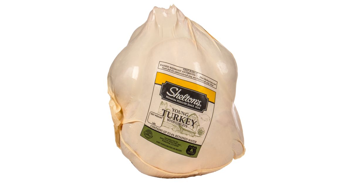 @@Shelton Turkey, Frozen, Natural Random Weight - Azure Standard