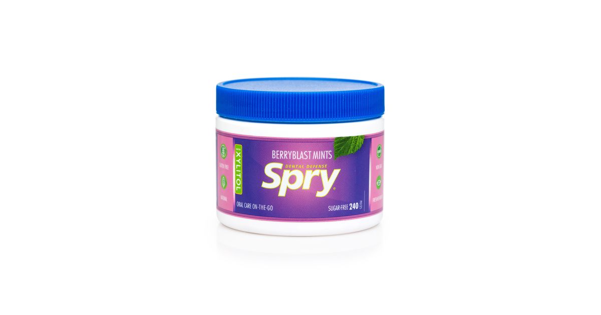 Spry Xylitol Mints, Berry Blast - Azure Standard