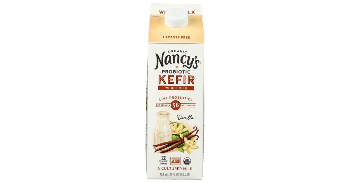 Nancy's Kefir, Whole Milk, Vanilla, Organic - Azure Standard