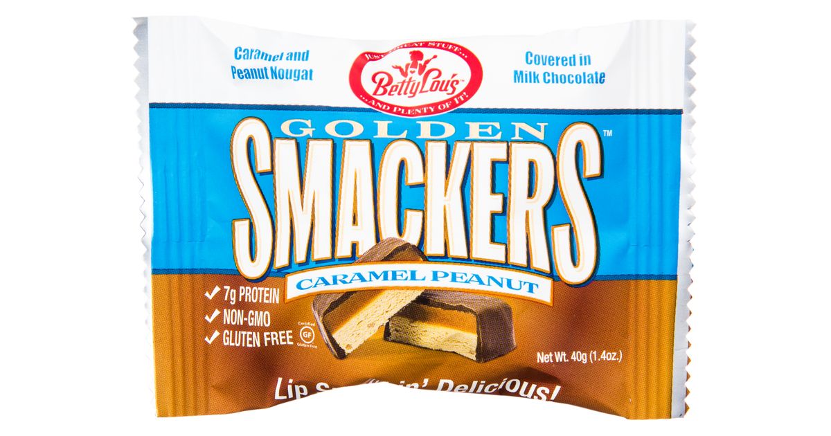 Betty Lou's Chocolate Peanut Caramel Smacker, GF - Azure Standard