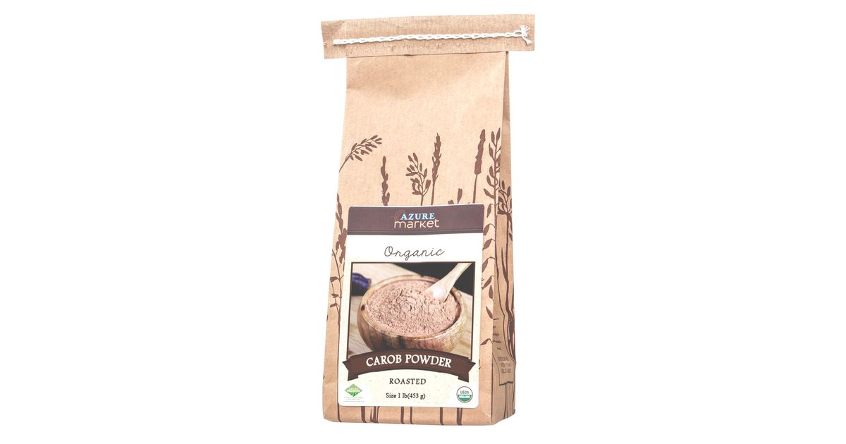 Azure Market Organics Pure Carob Powder, Roasted, Organic - Azure Standard