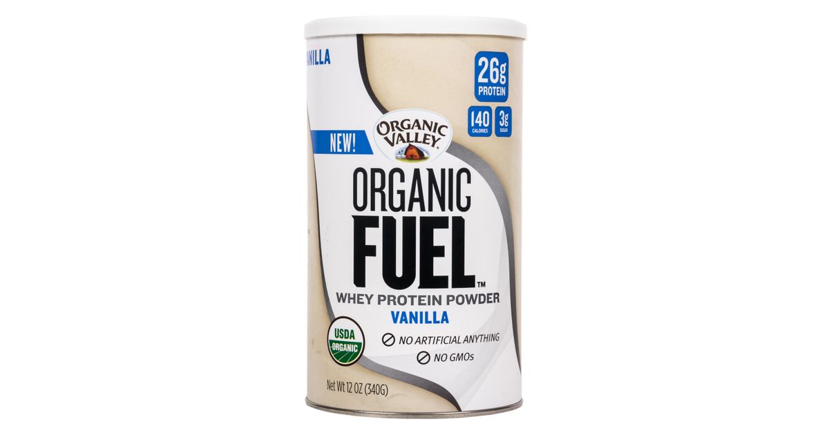 Organic Valley Whey Protein Powder, Fuel, Vanilla, Organic - Azure Standard