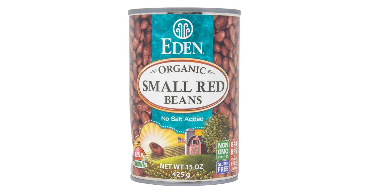 Eden Foods Small Red Beans, Canned, Organic - Azure Standard