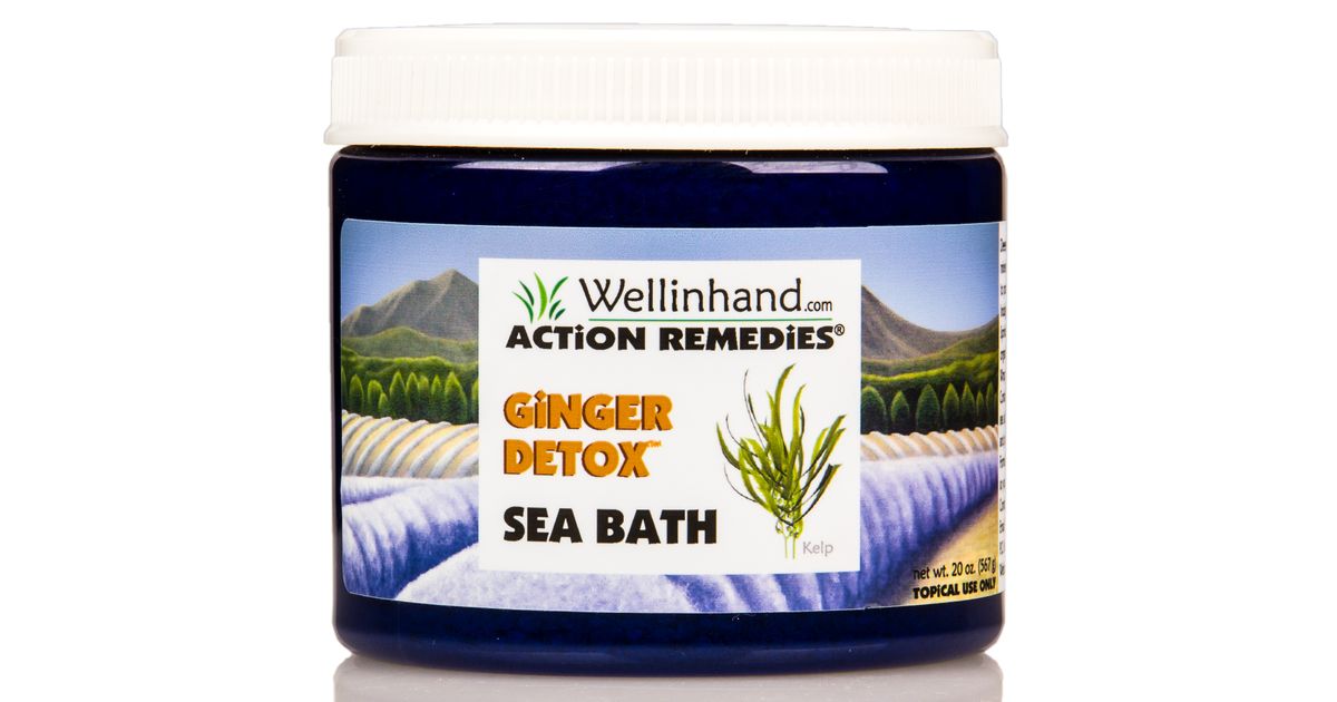 Well-In-Hand Sea Bath, Ginger Detox - Azure Standard