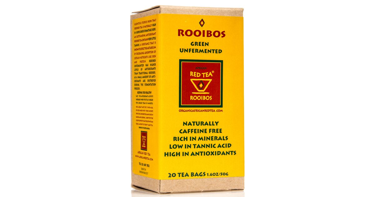 @@African Red Tea Rooibos Green Tea, Unfermented, Organic - Azure Standard
