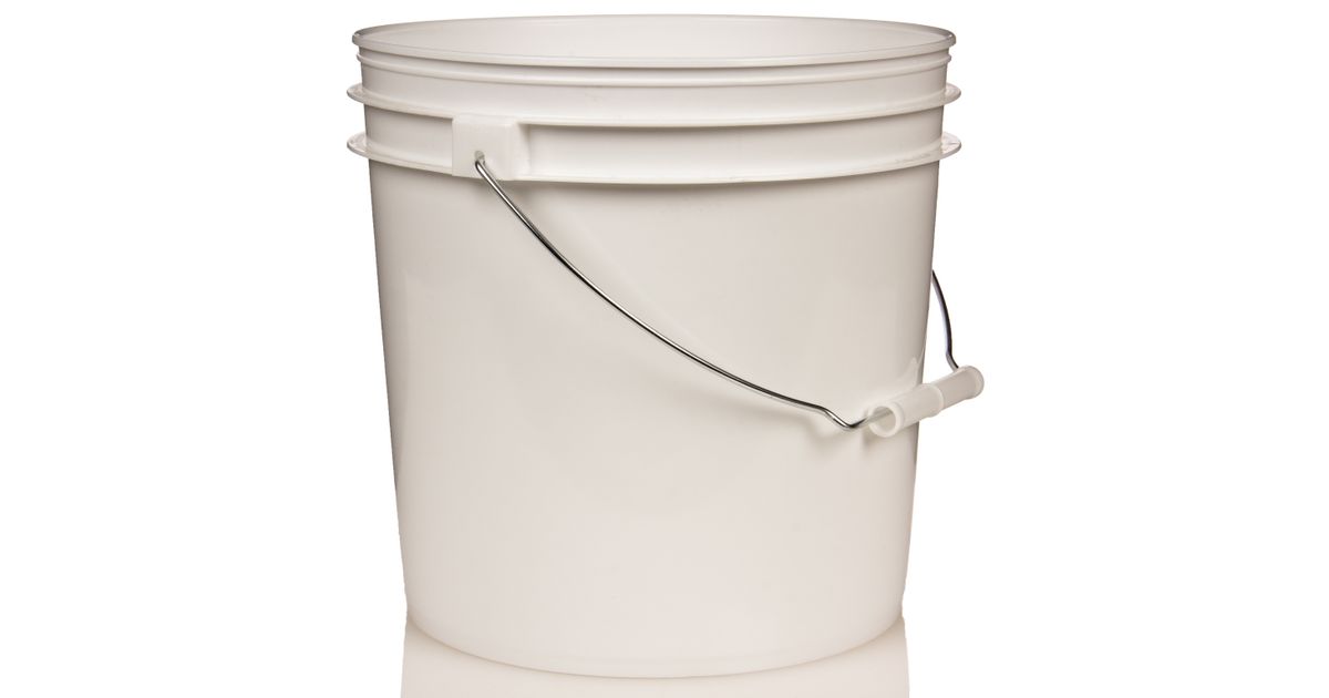 Packaging & Supplies Plastic Bucket, No Lid, 2 Gallon - Azure Standard