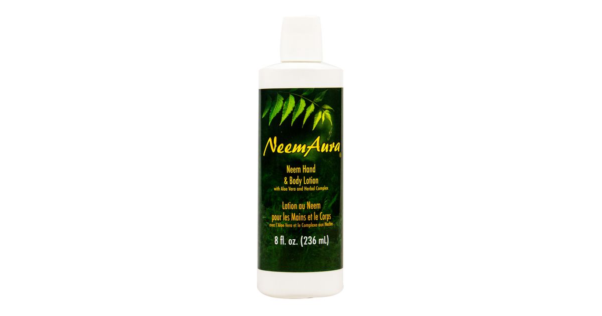 Neem Aura Hand & Body Lotion with Aloe Vera - Azure Standard