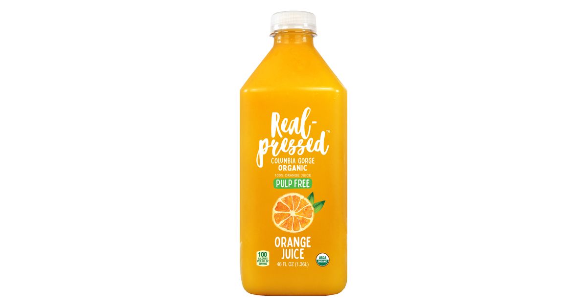 Columbia Gorge Organic Orange Juice, No Pulp, Organic - Azure Standard