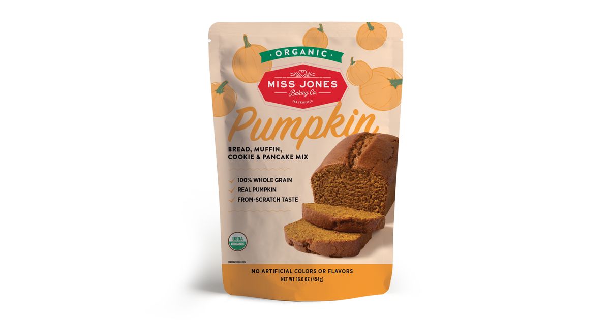 Miss Jones Baking Company Baking Mix, Pumpkin, Organic - Azure Standard