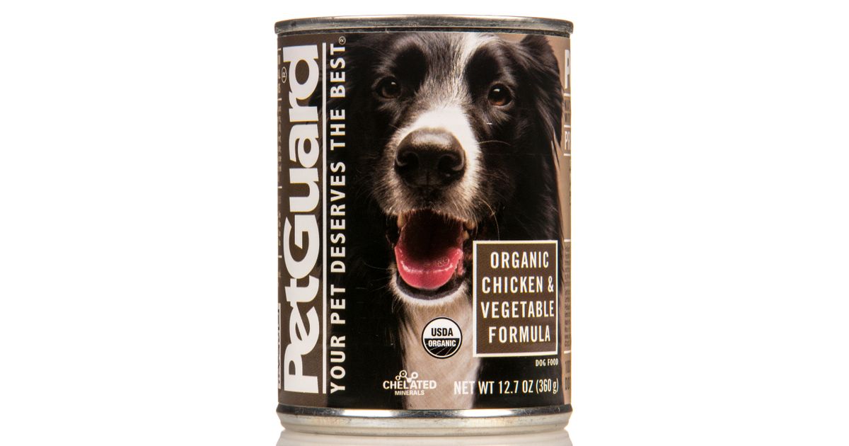 @@PetGuard Dog Food, Canned, Adult Entree, Chicken & Veg, Organic ...