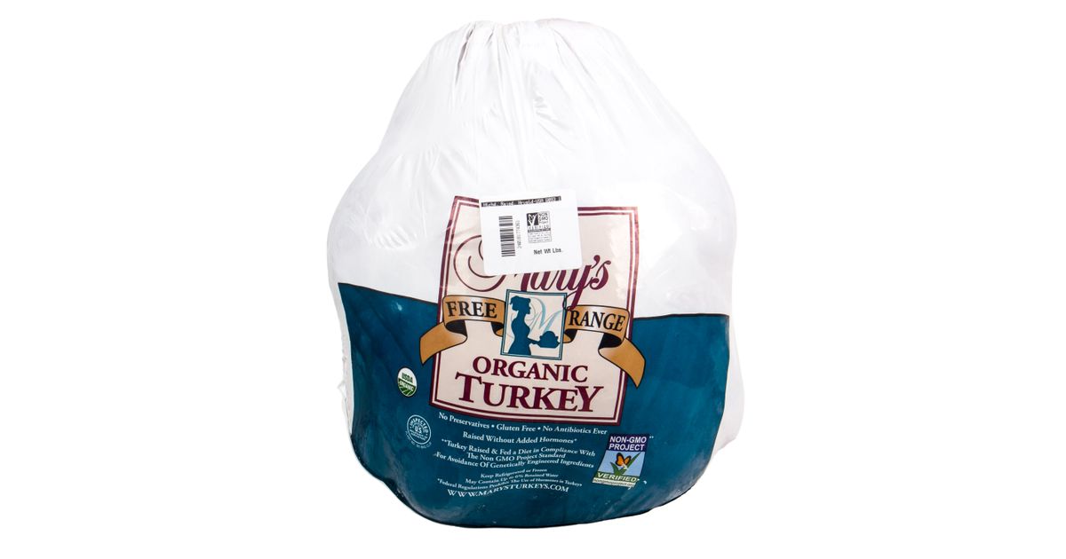 Mary's - Turkey, Whole, Organic, Frozen, Random Weight - Azure Standard