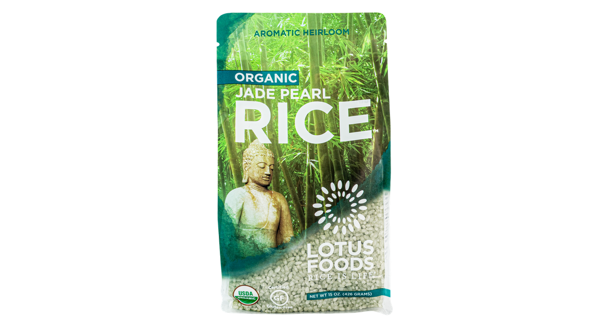 Lotus Foods Rice, Jade Pearl, Organic - Azure Standard