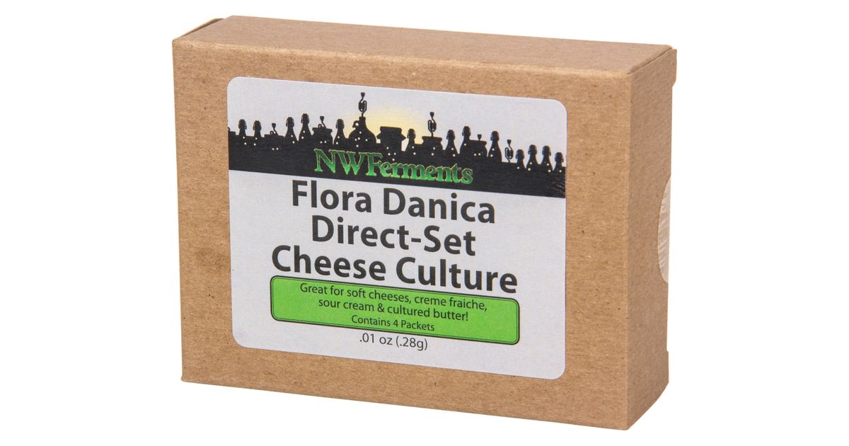 NW Ferments Flora Danica, Direct-Set, Cheese Culture Starter - Azure ...