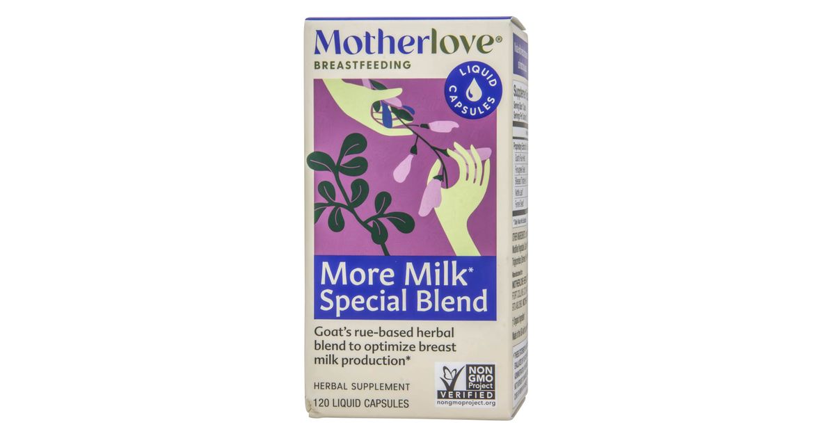 MOTHERLOVE More Milk Special Blend Capsules - Azure Standard