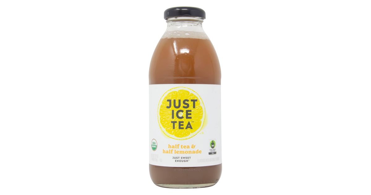 Just Ice Tea Half Tea & Half Lemonade, Organic - Azure Standard