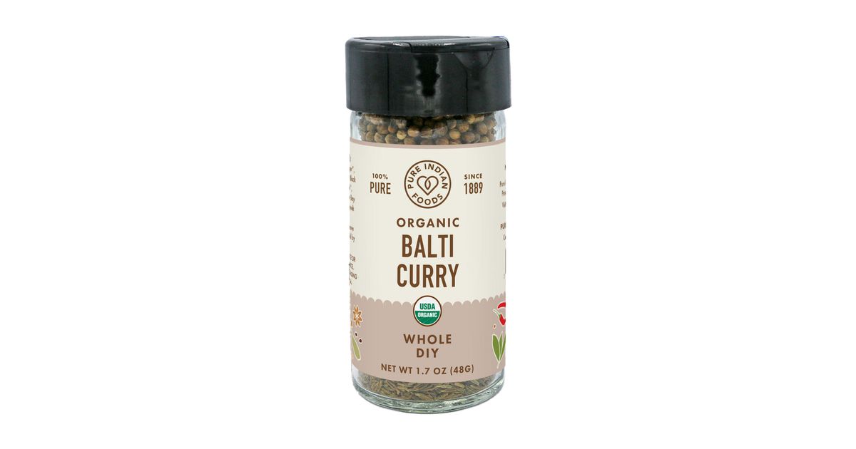 Pure Indian Foods Balti Curry DIY, Whole Spices, Organic - Azure Standard
