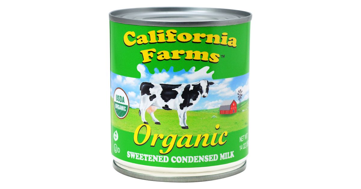 California Farms Sweetened Condensed Milk, Organic - Azure Standard