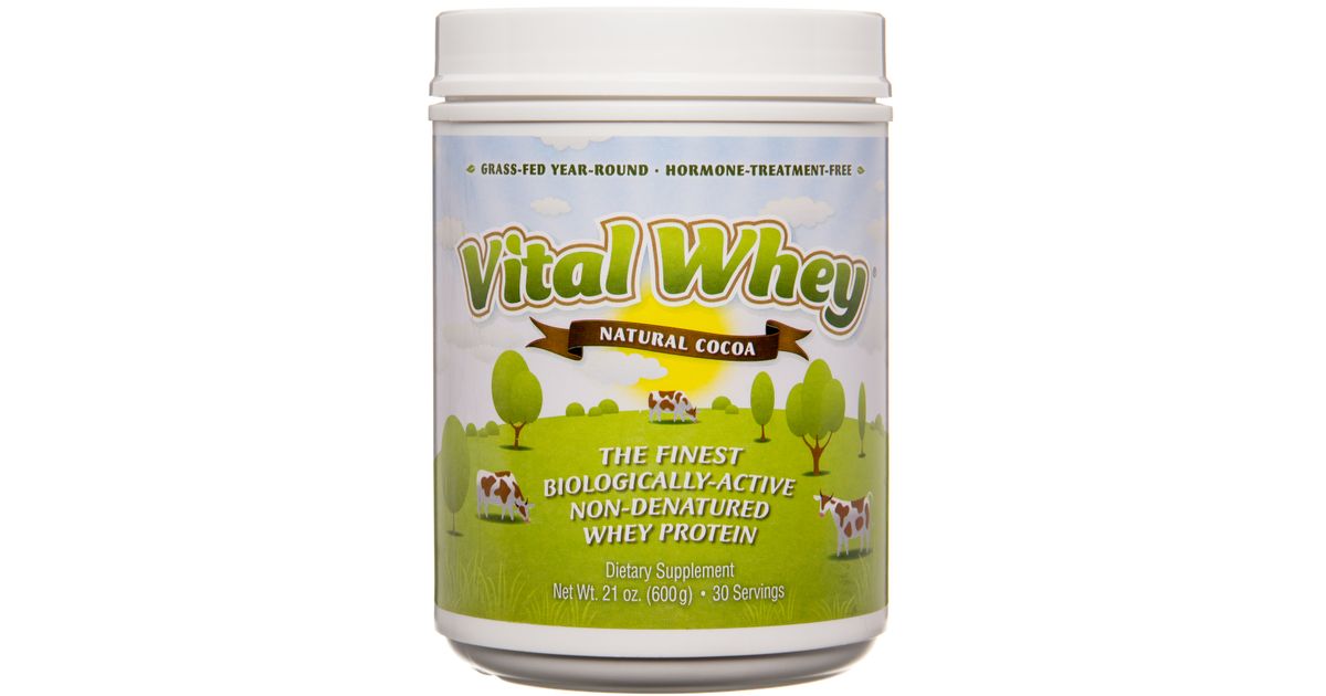@@Well Wisdom Whey Vital Protein Powder, Natural Cocoa - Azure Standard