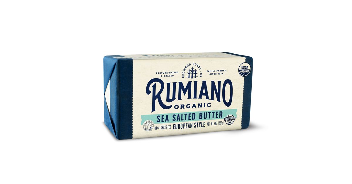 Rumiano Organic Butter, Salted, Organic - Azure Standard
