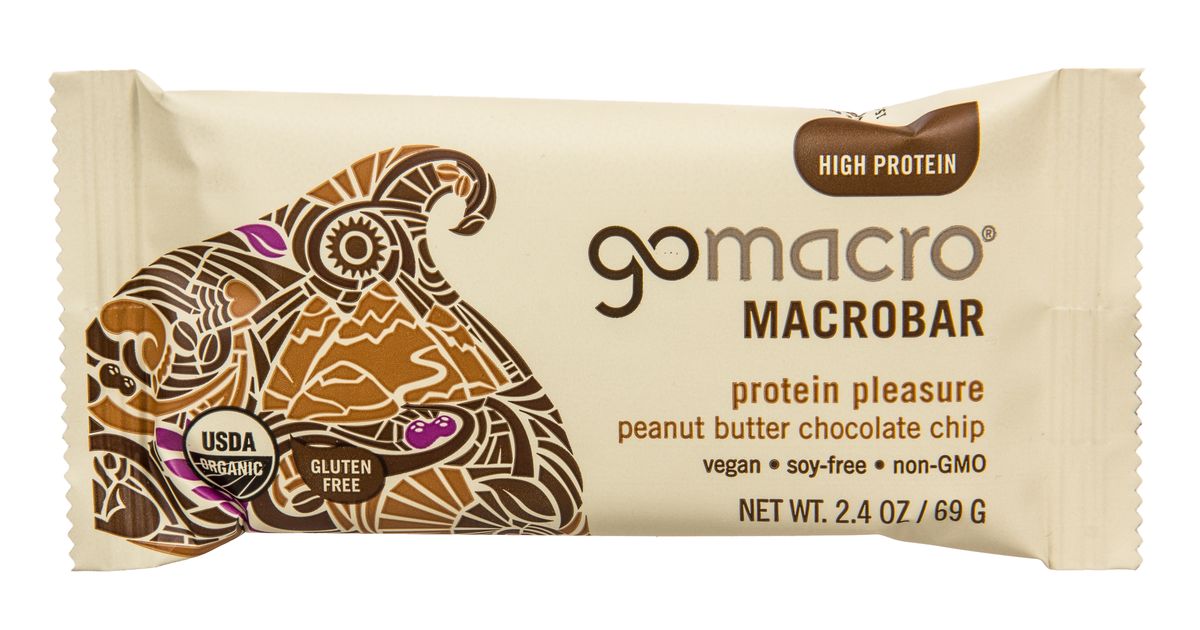 @@GoMacro Macrobar, Protein Pleasure, Peanut Butter and Chocolate Chip ...