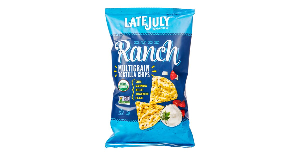 Late July Multigrain Snack Chips, Dude Ranch, Organic - Azure Standard