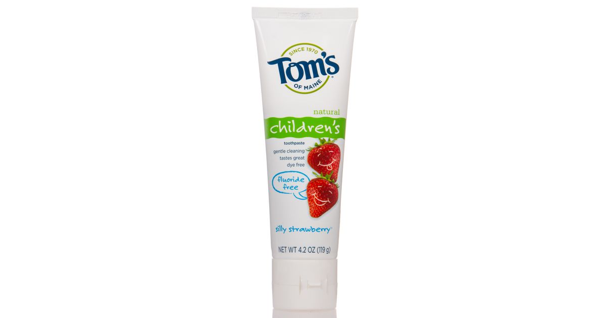 @@Tom's of Maine Toothpaste for Children, Silly Strawberry - Azure Standard