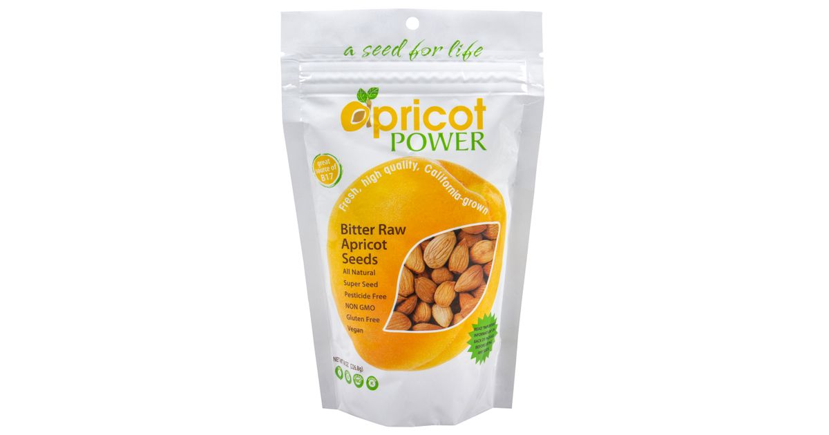 @@Apricot Power Apricot Seeds, Bitter, Raw - Azure Standard