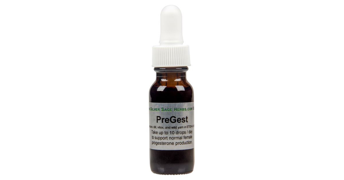 Silver Sage PreGest Herbal Tincture - Azure Standard