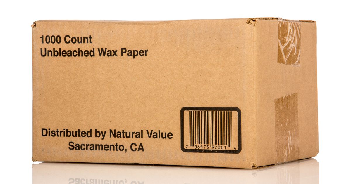 Natural Value Waxed Paper Bags, Unbleached - Azure Standard