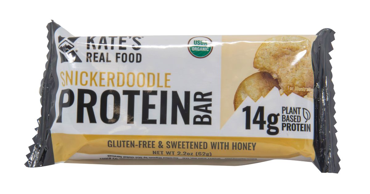Kate's Real Food Protein Bar, Snickerdoodle, Organic - Azure Standard