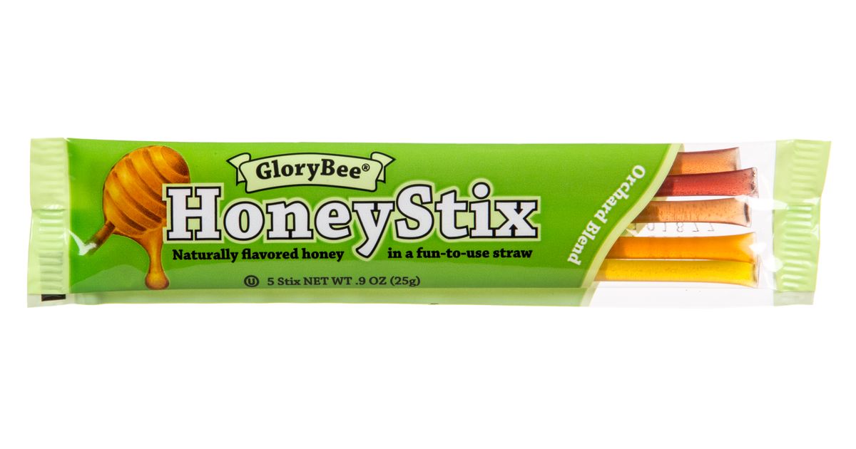 Glorybee Honey Sticks, Orchard Blend - Azure Standard