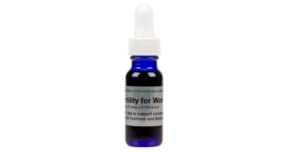 Silver Sage Fertility for Women Herbal Tincture - Azure Standard