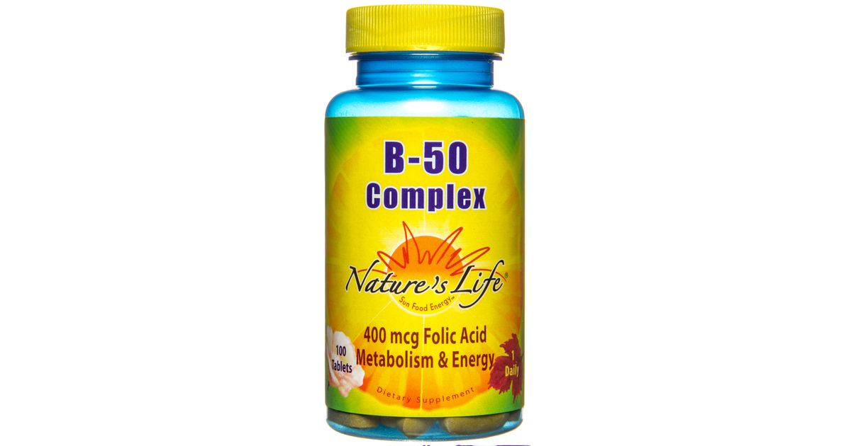 Nature's Life B Complex 50 mg - Azure Standard