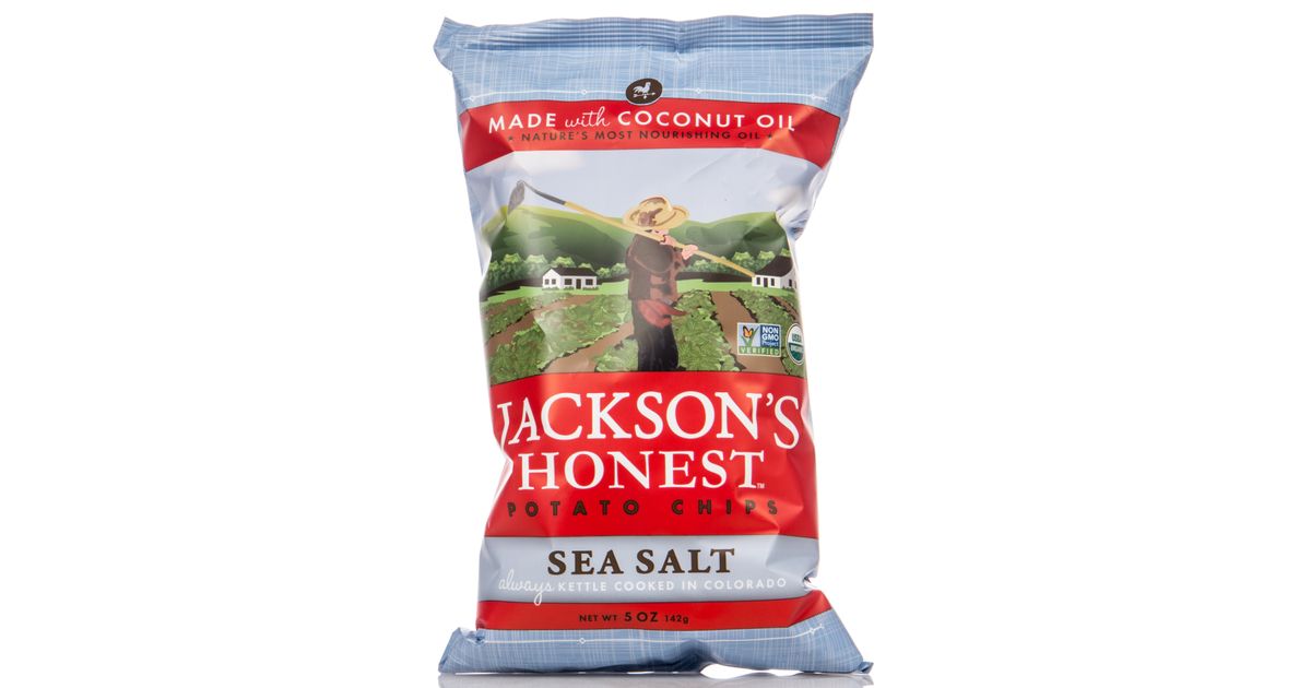 @@Jackson's Honest Potato Chips, Sea Salt Coconut Oil, Organic - Azure ...
