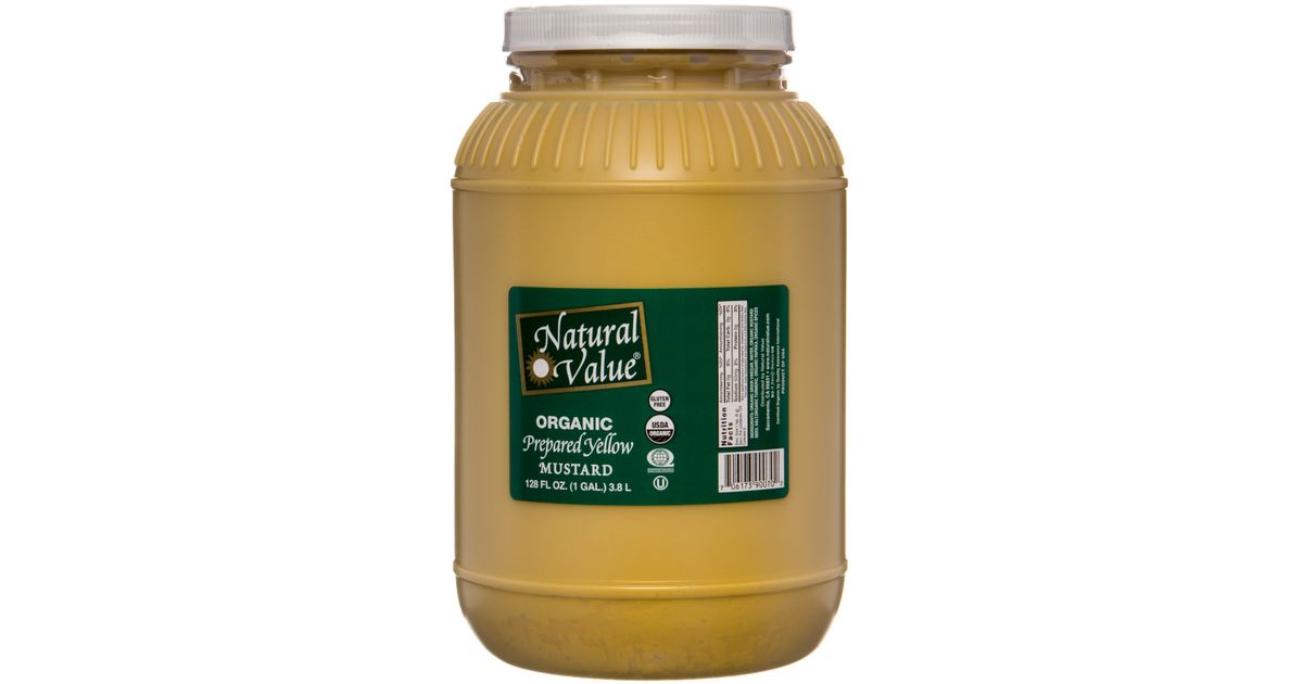 Natural Value Yellow Mustard, Organic - Azure Standard