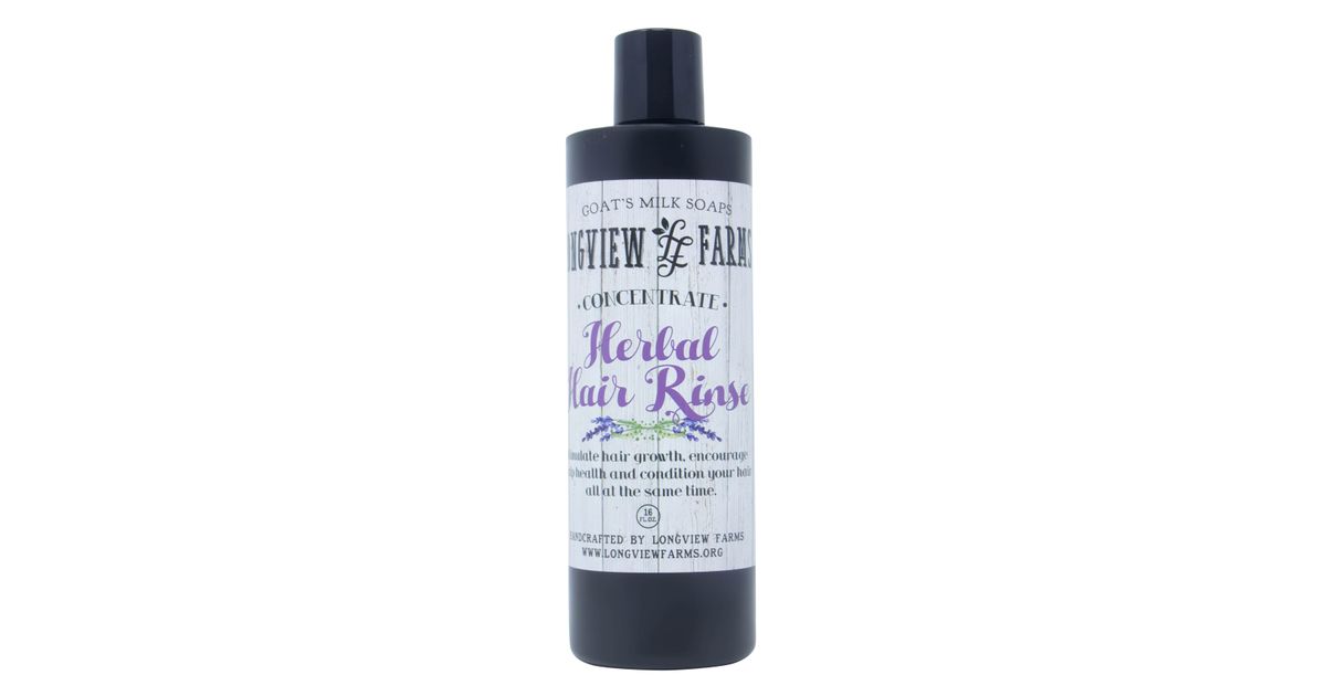 Longview Farms Herbal Hair Rinse, Concentrated - Azure Standard