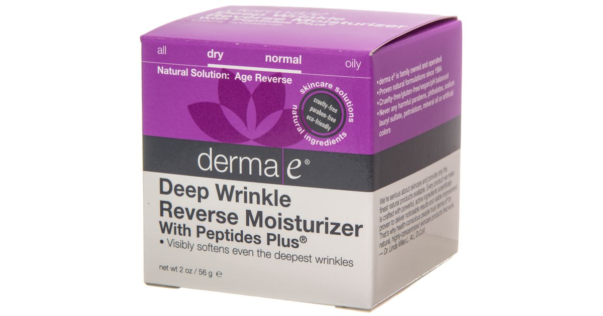 @@Derma E Peptides+Double Action Wrinkle Creme - Azure Standard
