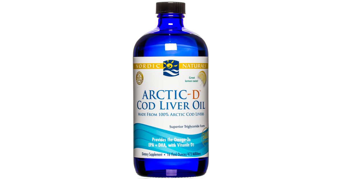 Nordic Naturals Arctic-D Cod Liver Oil - Lemon - Azure Standard