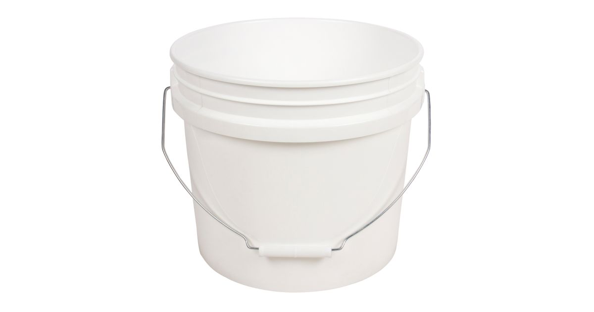 Packaging & Supplies Plastic Bucket, No Lid, 3.5 Gallon - Azure Standard