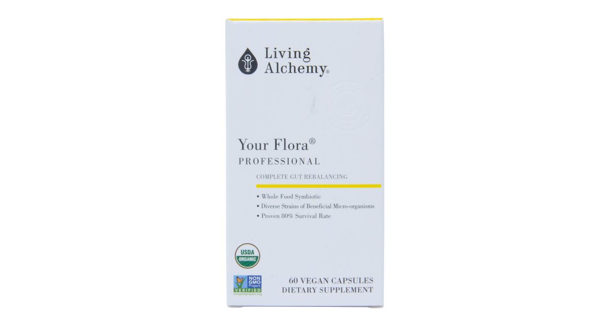 Living Alchemy Probiotic, Your Flora PROFESSIONAL, Complete Gut ...
