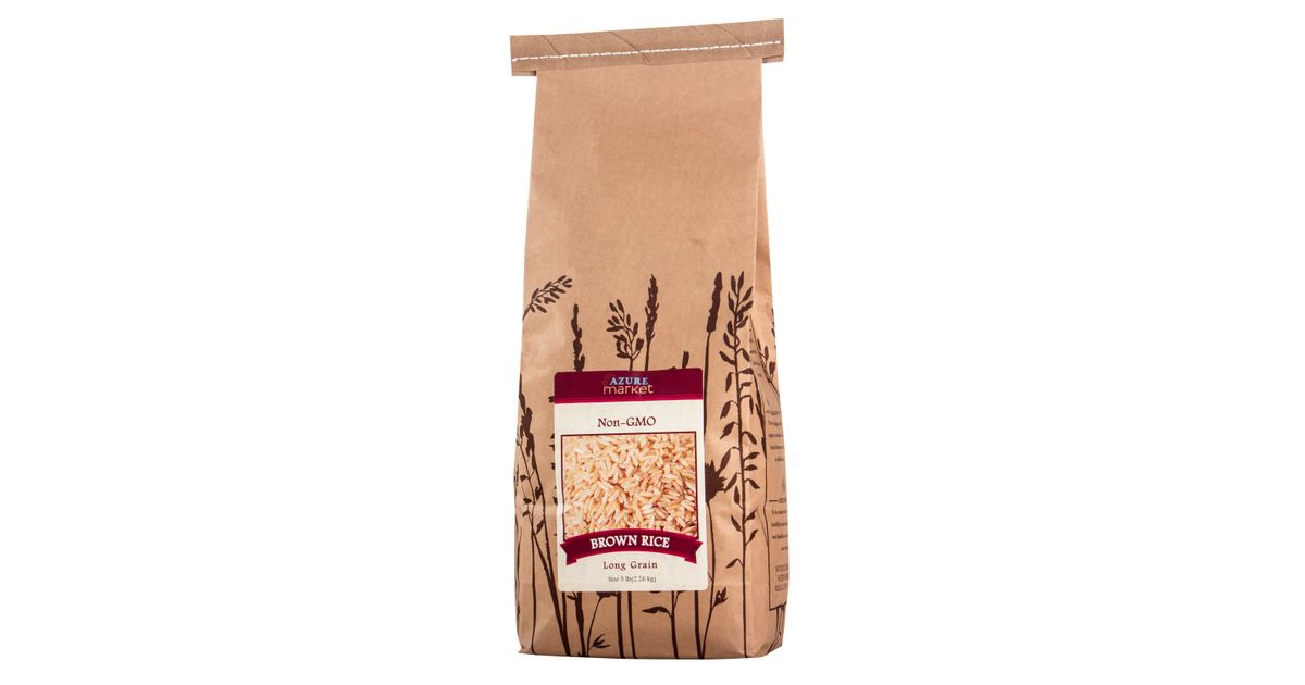 Azure Market Rice, Long Grain, Brown - Azure Standard