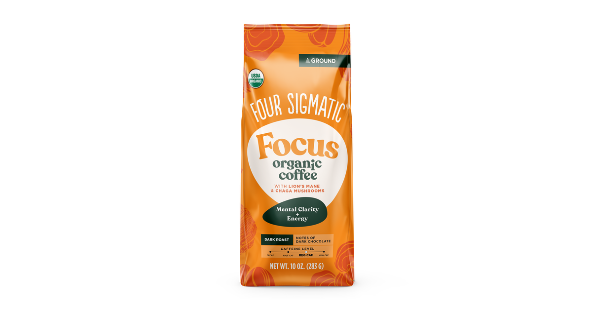 Four Sigmatic Focus Coffee, Ground, Organic - Azure Standard