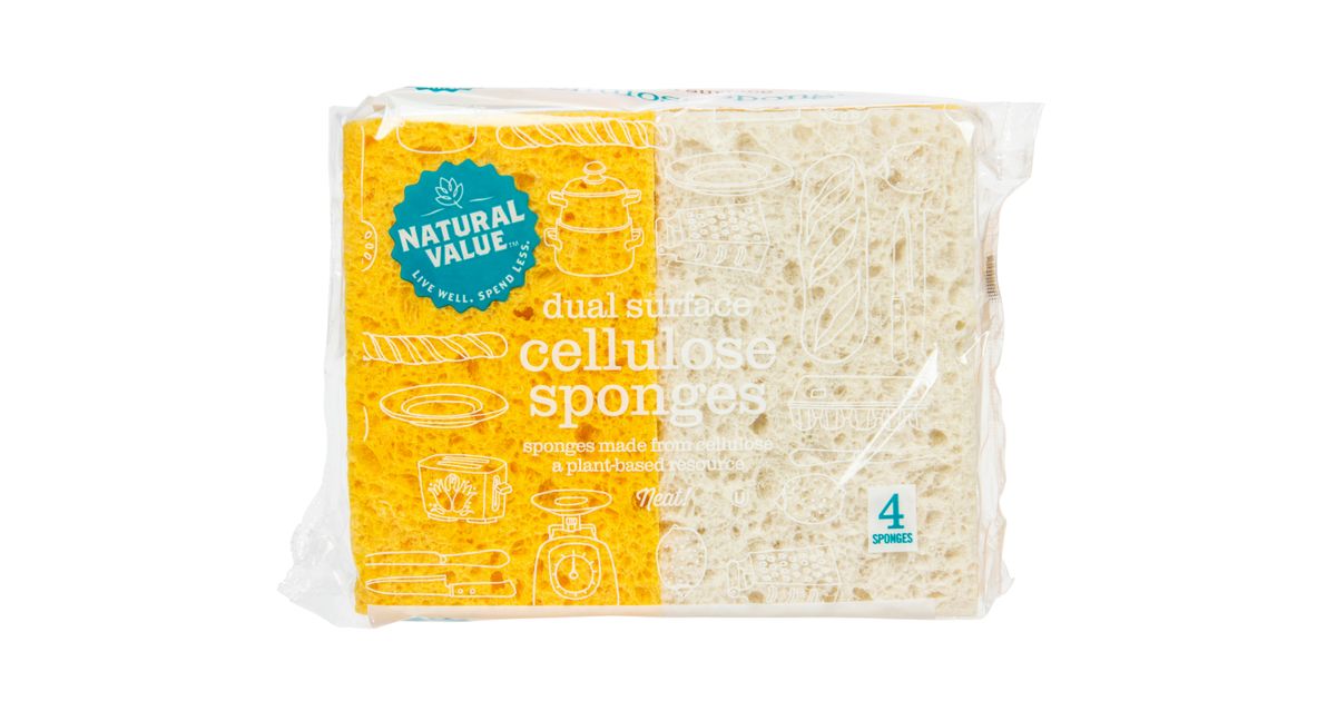 Natural Value Cellulose Sponges - Azure Standard
