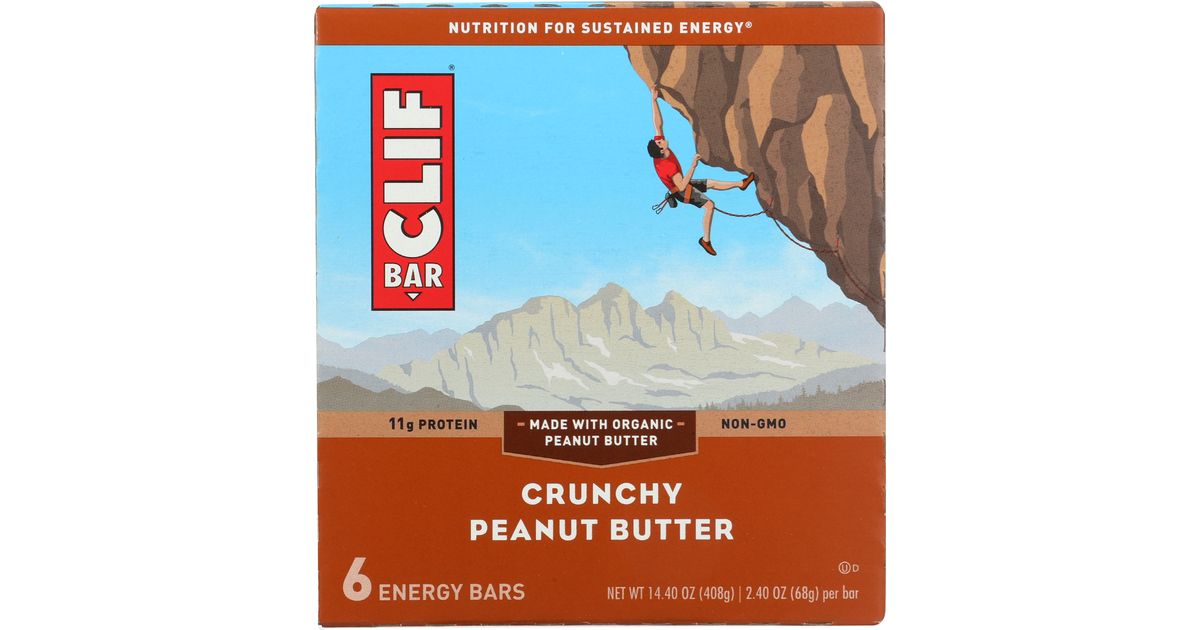 @@Clif Bar Crunchy Peanut Butter, Bar - Azure Standard