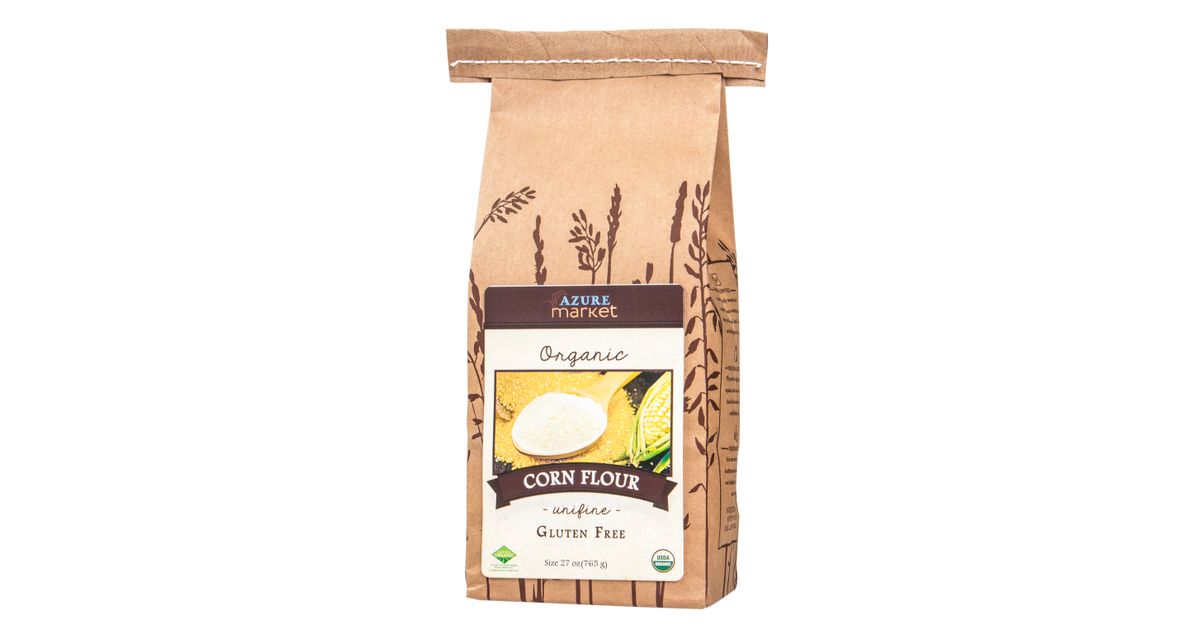 Azure Market Organics Corn Flour, (Unifine), GF, Organic - Azure Standard
